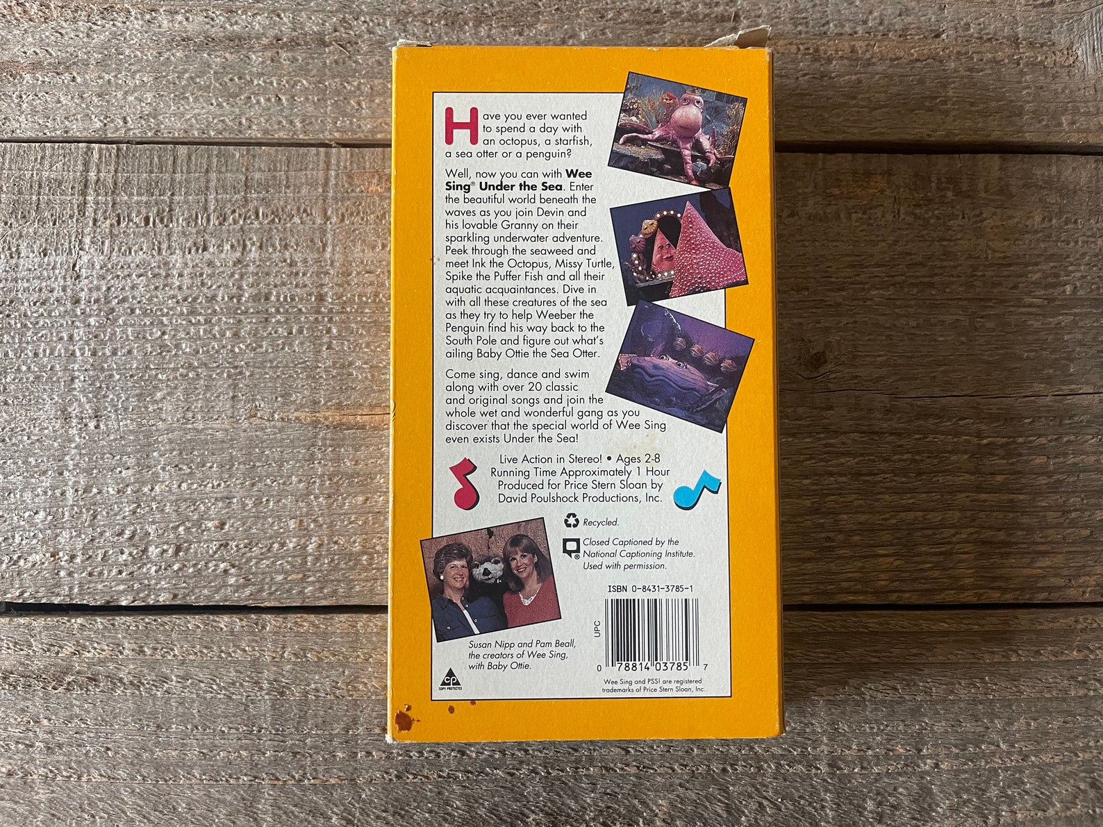 Wee Sing VHS // Under the Sea // Live Action // Price Stern - Etsy