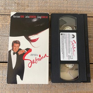 Sabrina VHS Movie: 1996 Romantic Comedy, Harrison Ford - Etsy