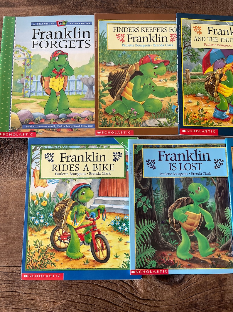 Franklin and Friends Books // Sold Individually // 1990's // Paulette ...