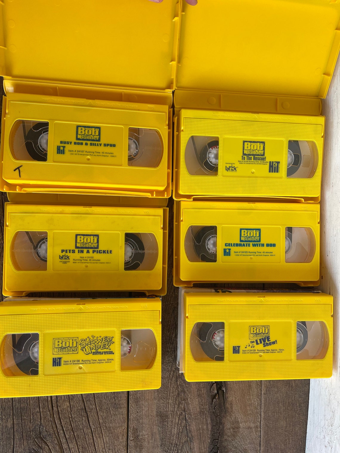 Vintage Bob the Builder VHS Movies // You Choose - Etsy