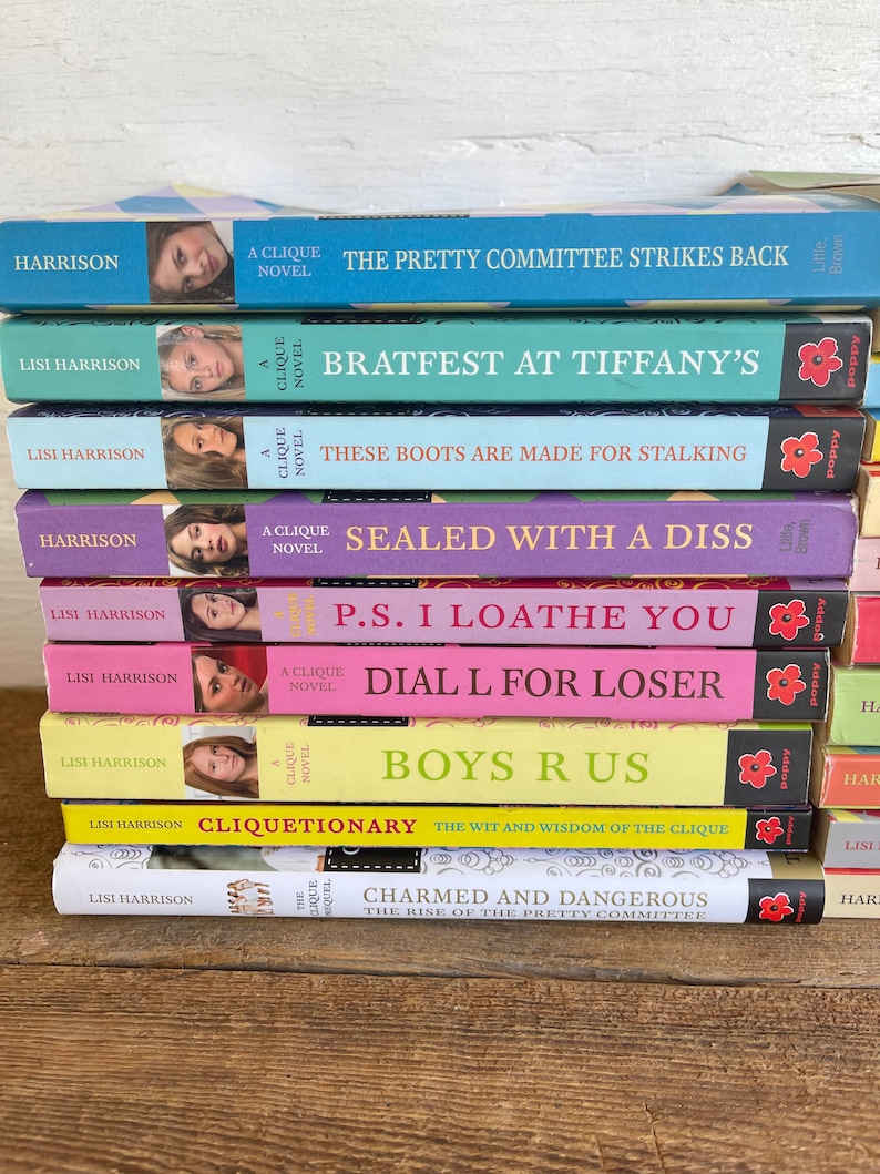 Clique Novels by Lisi Harrison // You Choose // Clique Summer - Etsy