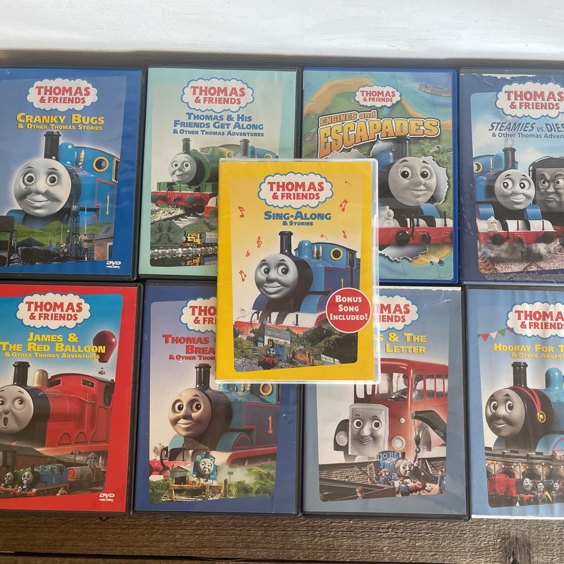 Thomas and Friends Dvds - Etsy