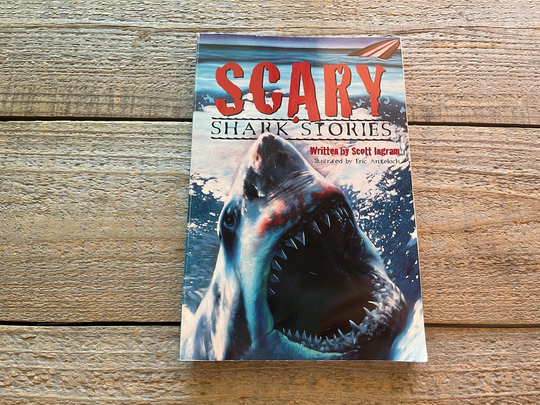 Scary Shark Stories // Scott Ingram // Kids Book // 1997 RGA Publishing ...