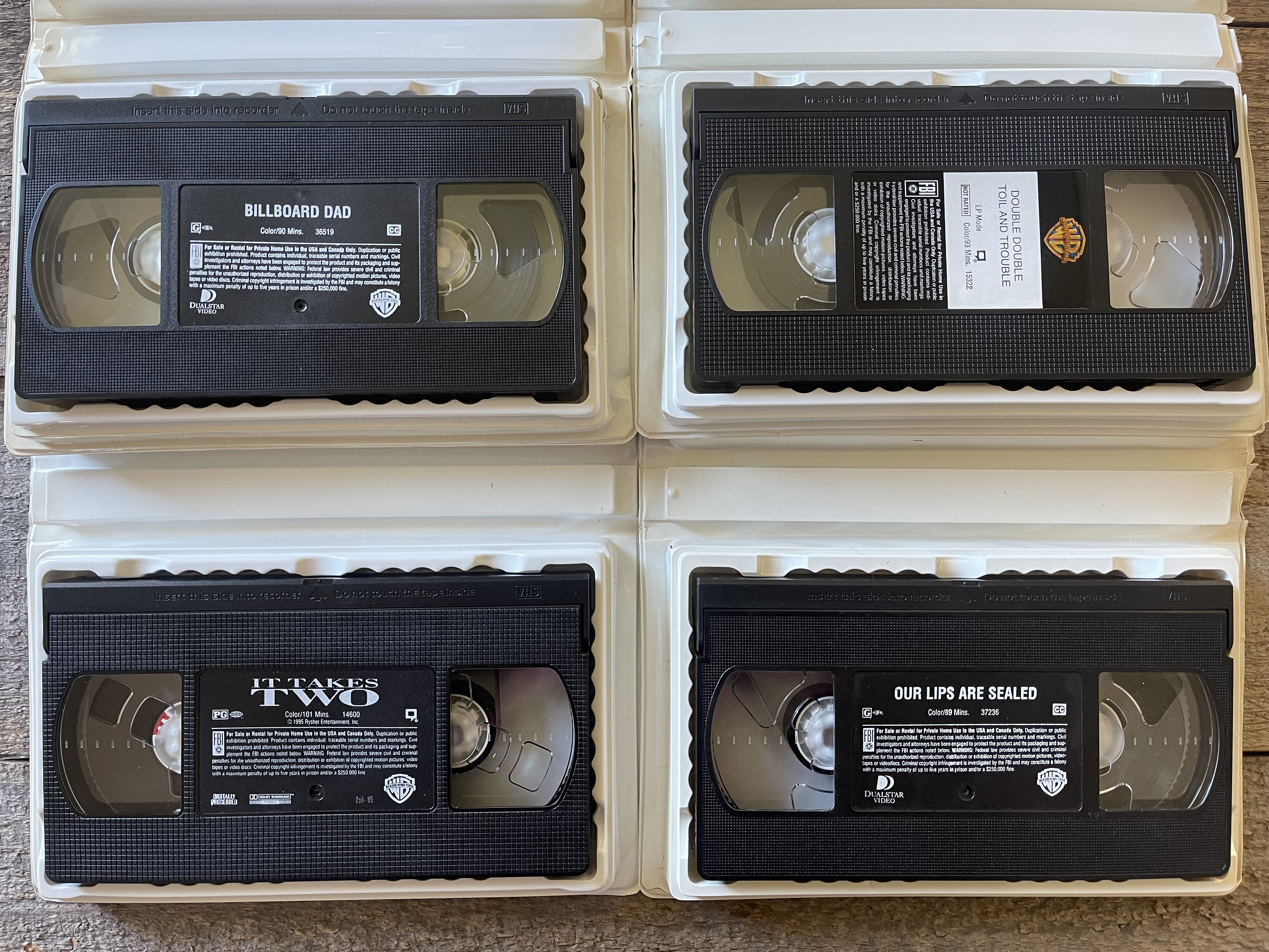 Mary-kate & Ashley Olsen VHS Movies // You Choose// Billboard Dad, It ...