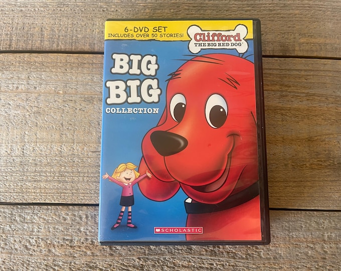 Clifford the Big Red Dog DVD Collection: 6-DVD Set - Etsy