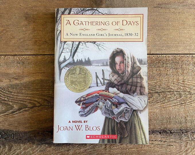 A Gathering of Days // Joan W. Blos // First Scholastic Printing - Etsy
