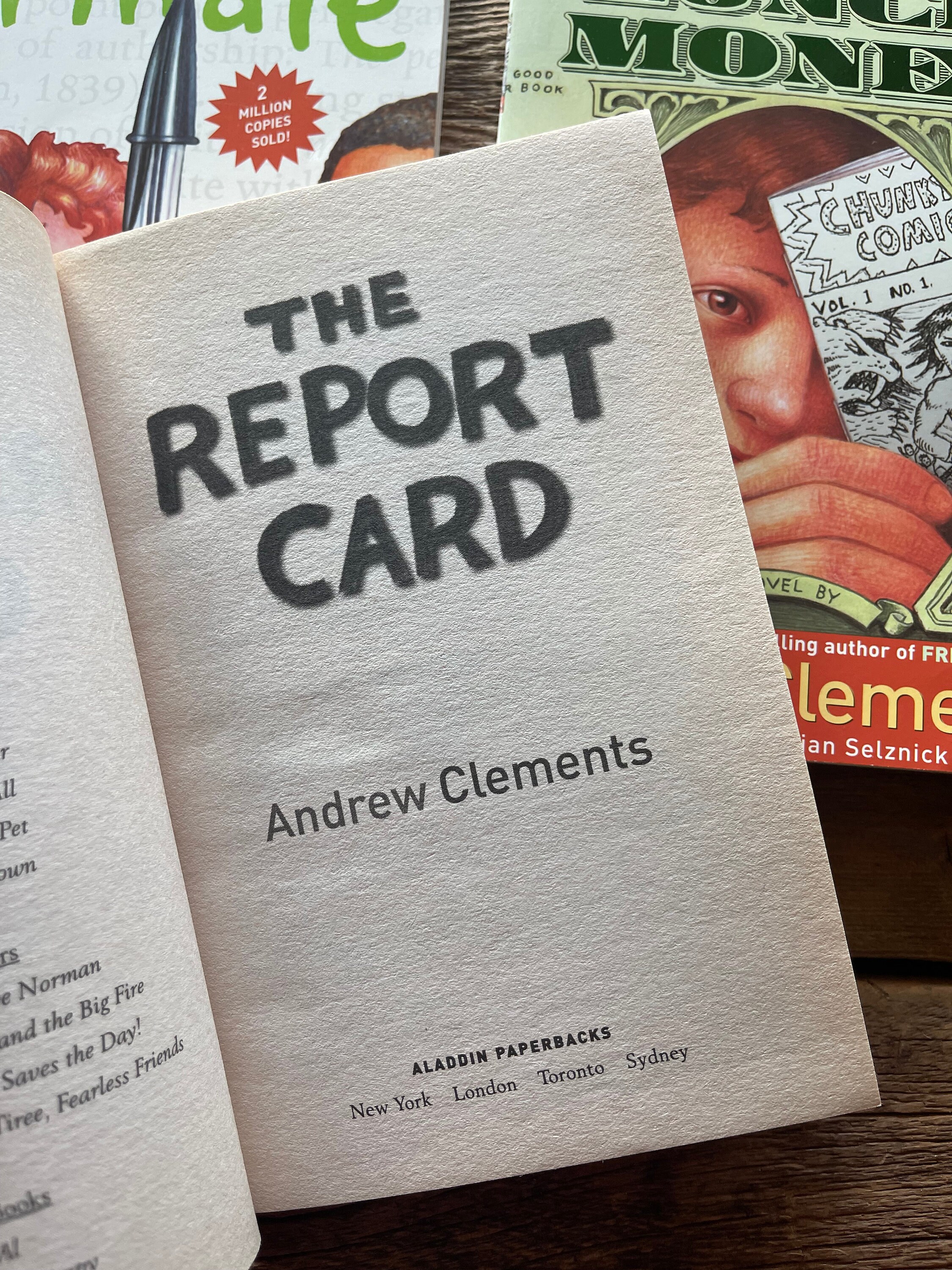 Andrew Clements Boeken