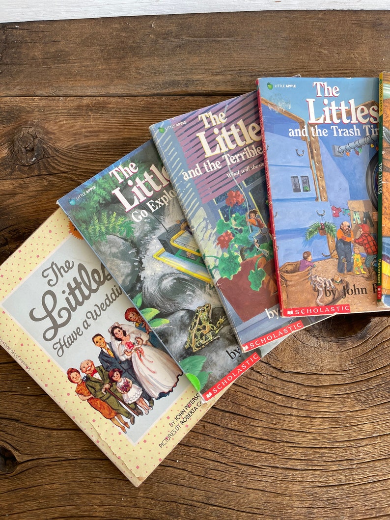 The Littles Vintage Books // You Choose // Vintage Chapter | Etsy