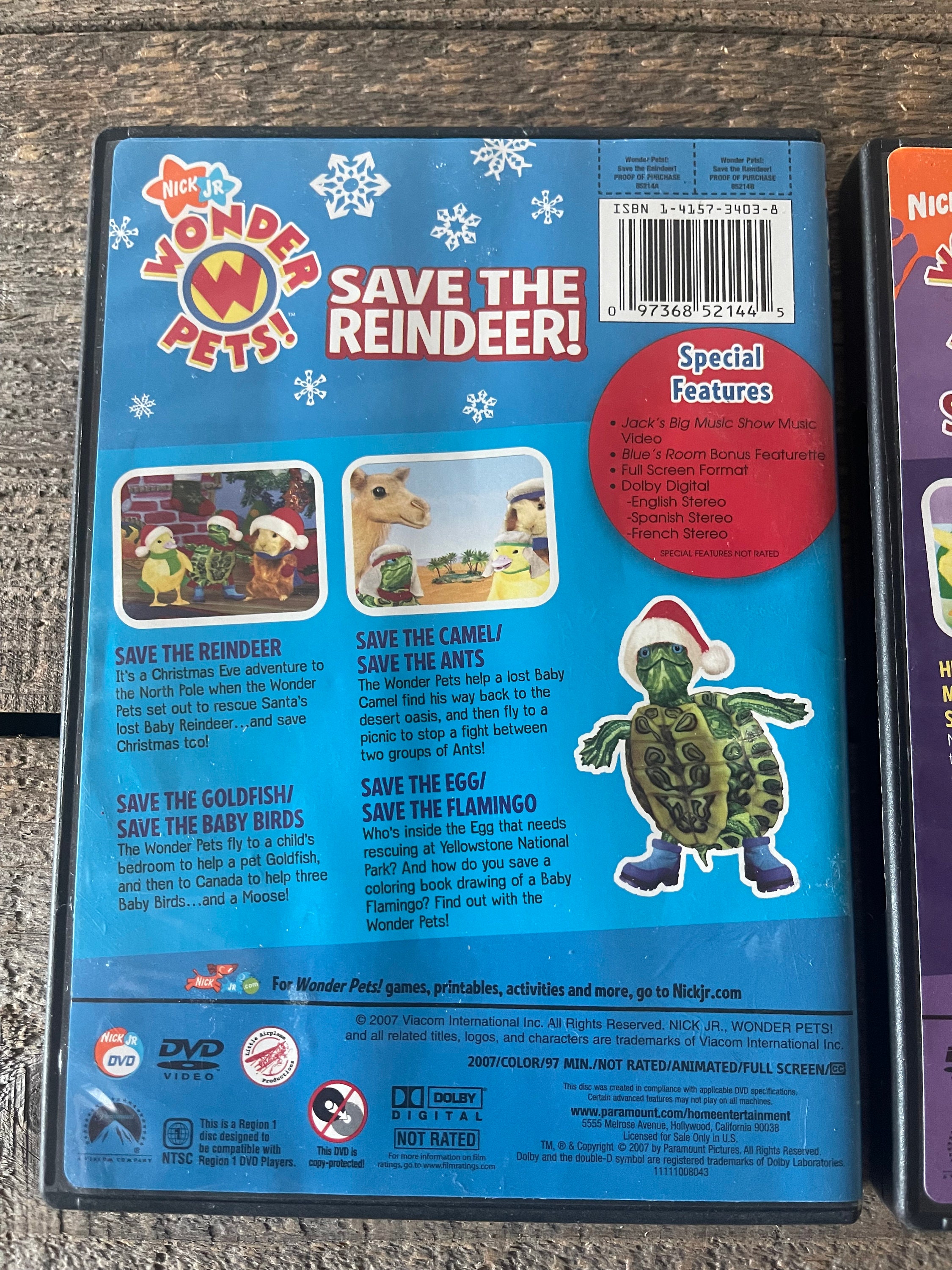 Wonder Pets Dvds // You Choose // Save the Nursery Rhyme or Save the ...