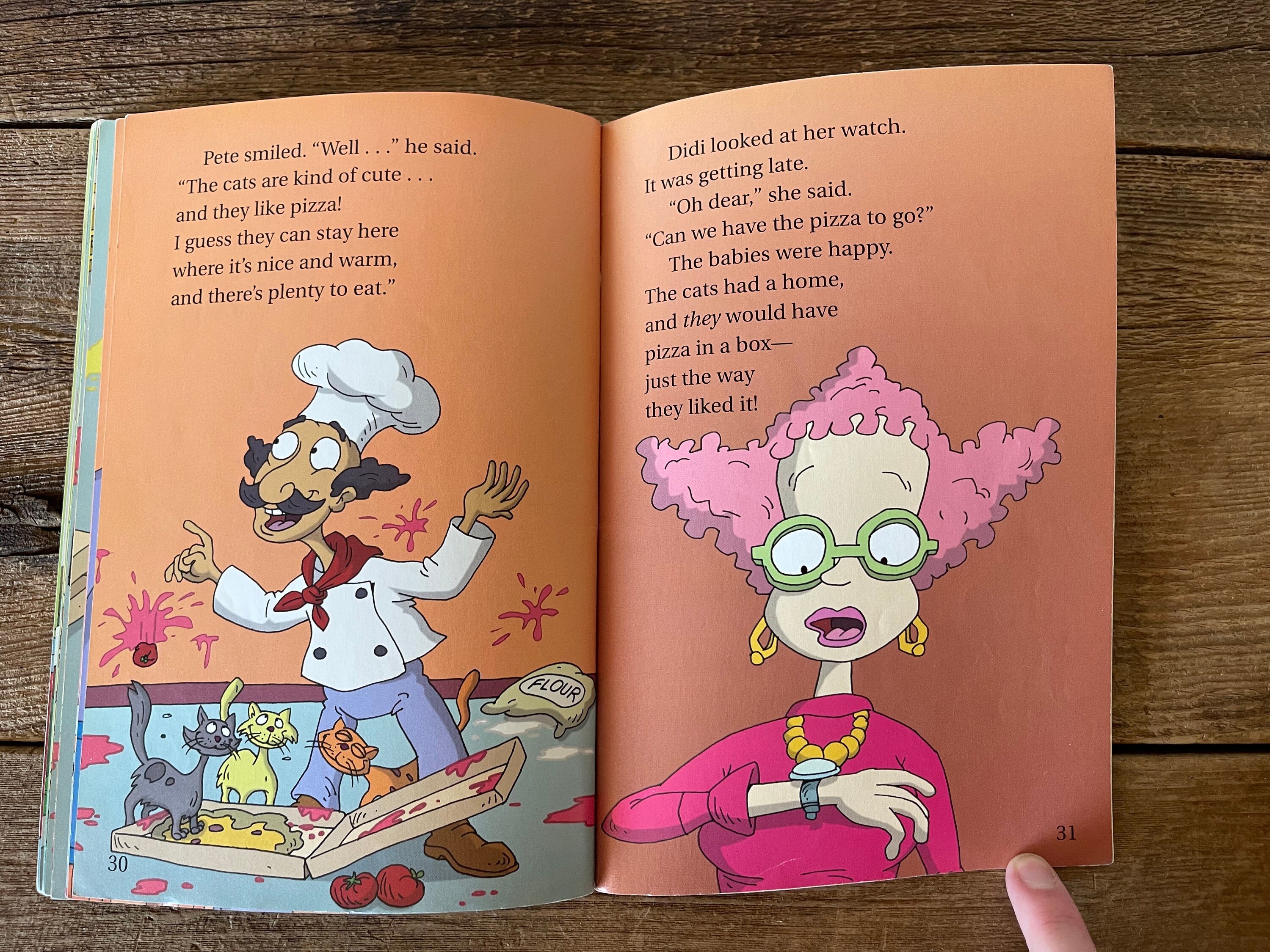 Vintage Rugrats Book // Pizza Cats // 1999 - Etsy