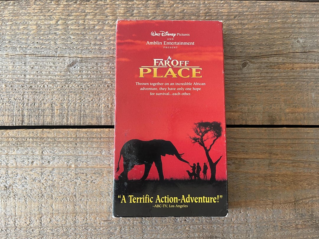 A Far off Place VHS // Walt Disney // Reese Witherspoon, Ethan Embry ...