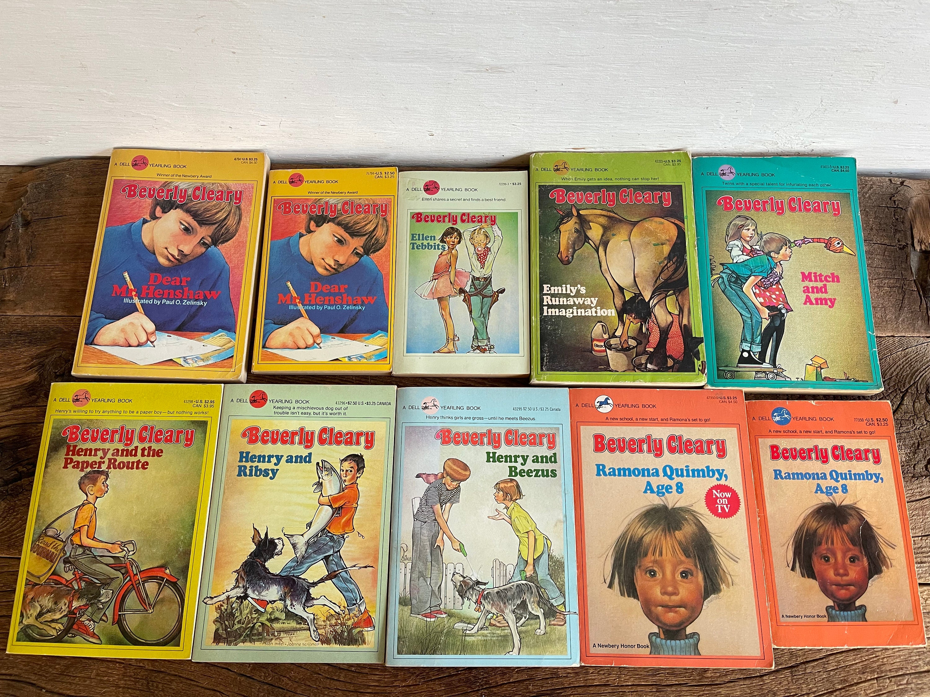 1970's & 1980's Vintage Beverly Cleary Books // You - Etsy