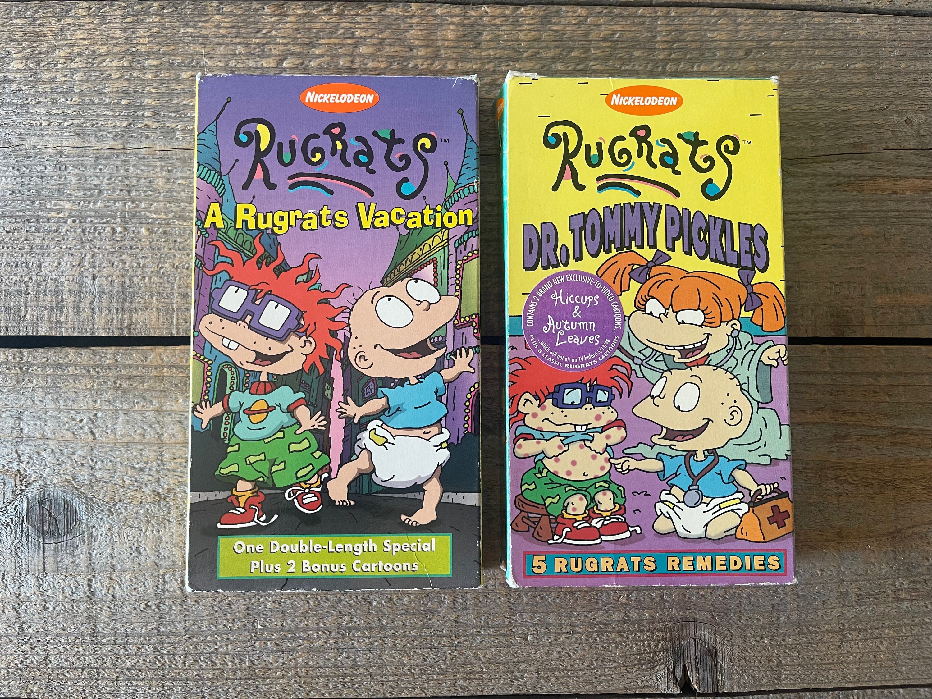Rugrats VHS Movies // Sold Individually // A Rugrats Vacation or Dr ...