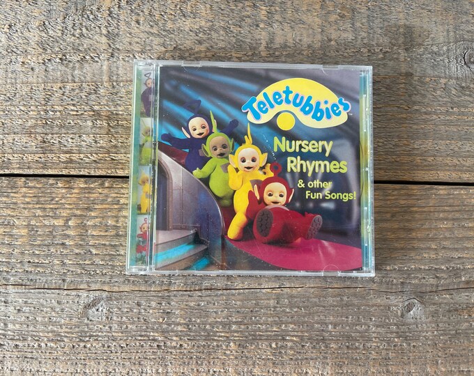 Teletubbies CD // Nursery Rhymes & Other Fun Songs // 1997 // Tinky ...
