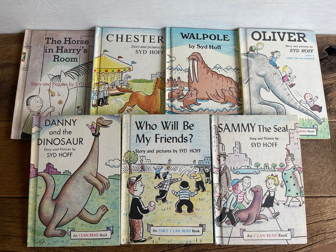 Vintage Syd Hoff Books // You Choose // Danny & Dinosaur, Sammy the ...