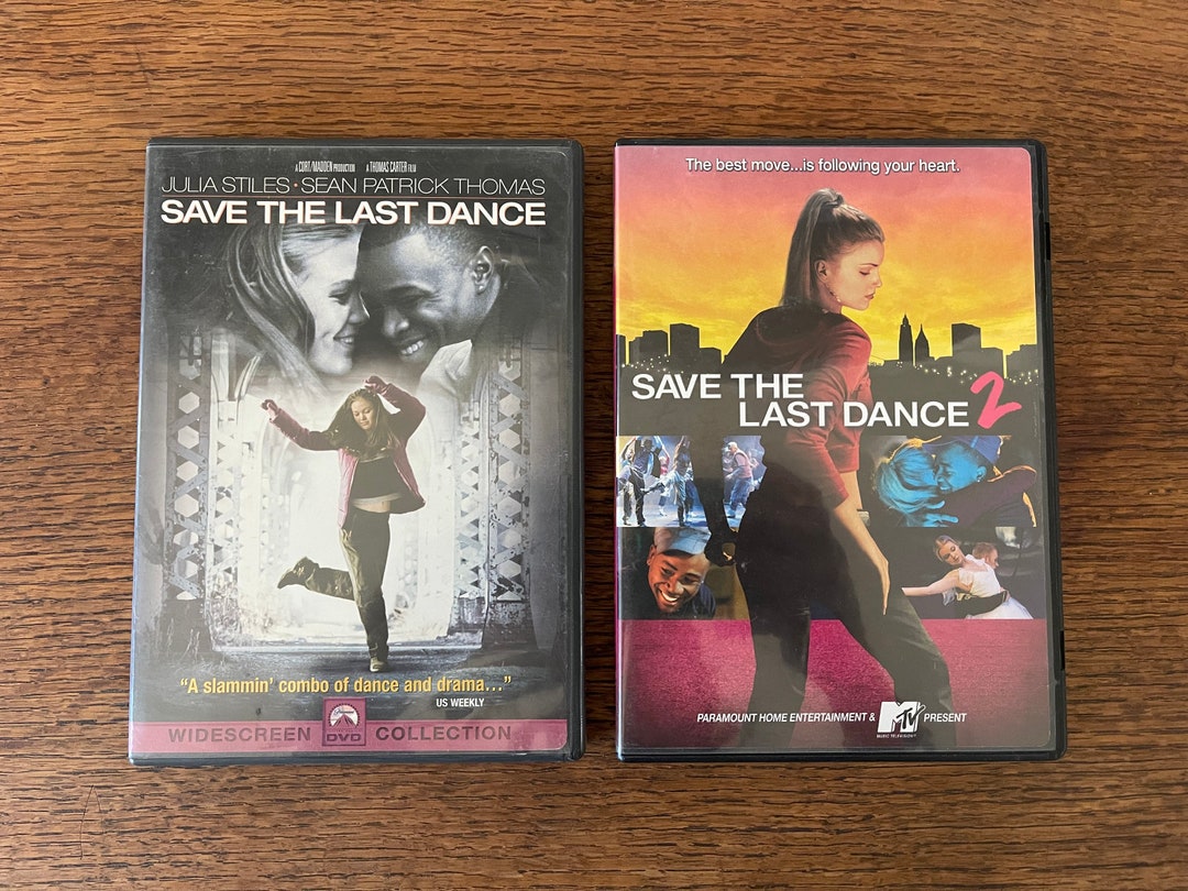 Save the Last Dance 1 & 2 Dvds // Julia Stiles, Sean Patrick Thomas ...