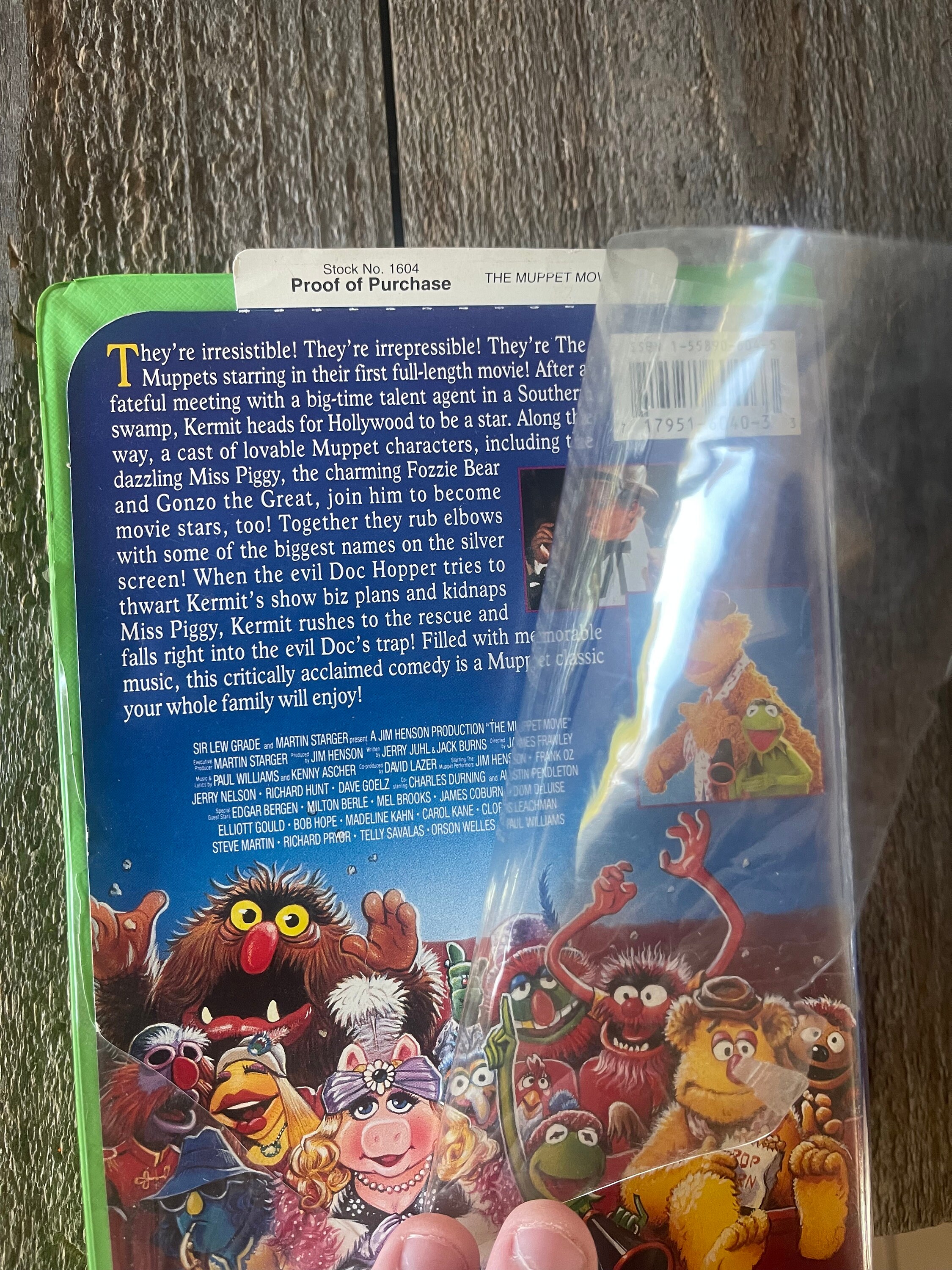 The Muppet Movie VHS // Jim Henson Video // 1993 - Etsy