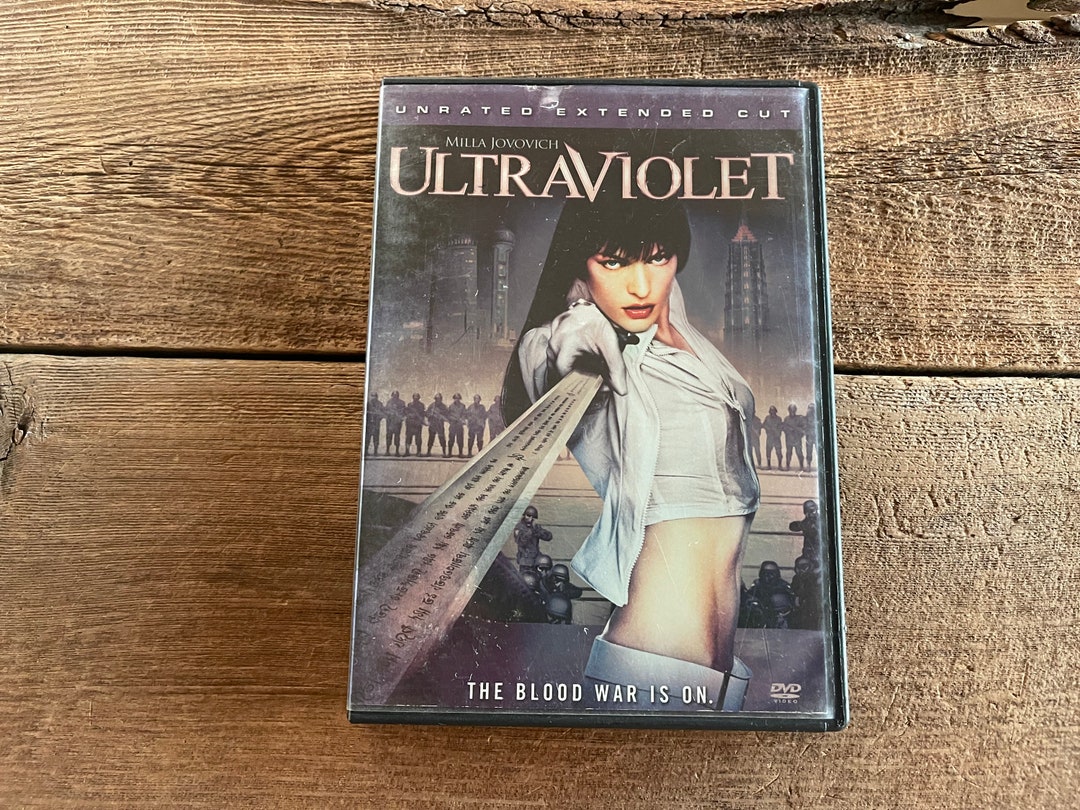 Ultraviolet DVD // Unrated Extended Cut // Milla Jovovich // Sci-fi ...