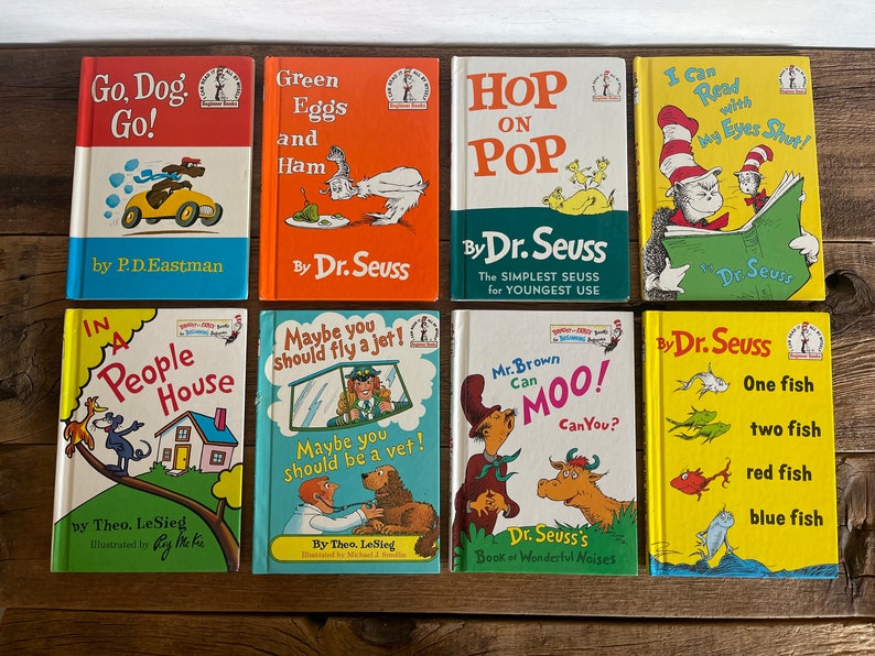 SHINY Dr. Seuss Books // You Choose // Shiny Cover Books - Etsy