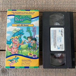 Dragon Tales VHS Movies // Set of 2 // Follow the Clues, Let's All ...