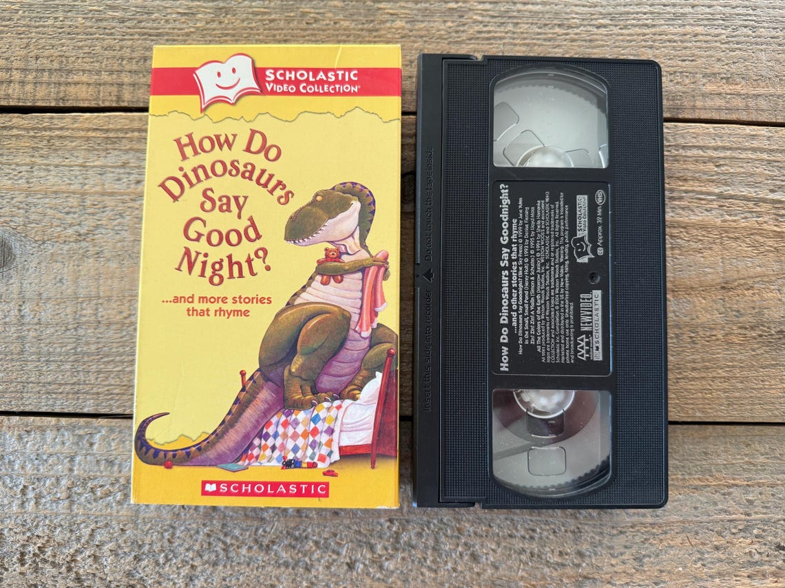 Scholastic Video Collection VHS Movies // Sold Individually // 1990's ...