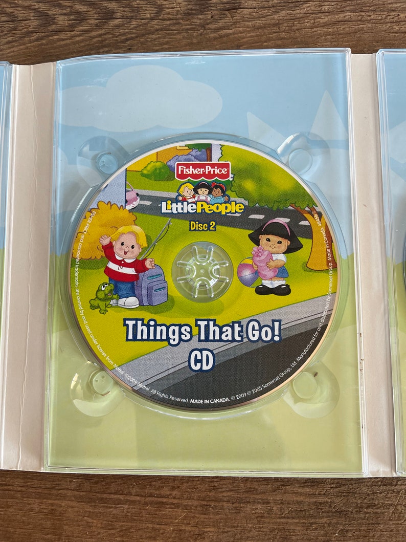 Fisher Price Little People CD and DVD Set // Road Trip Fun // Sing ...