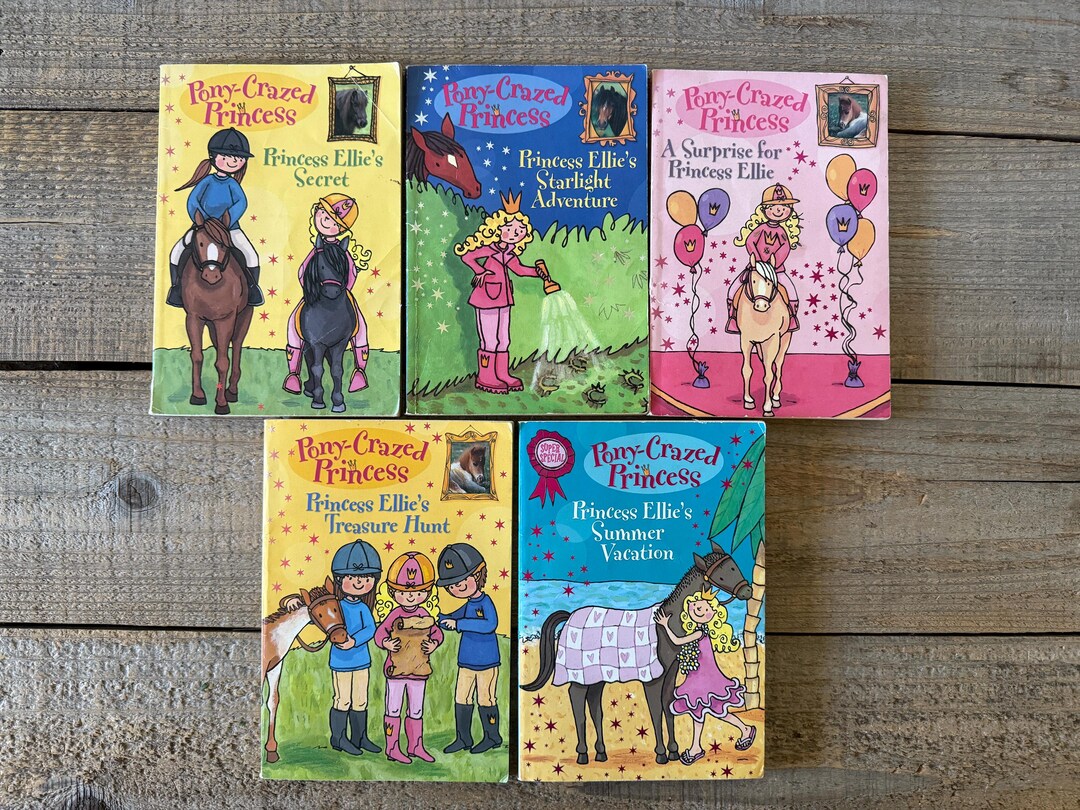 Pony-crazed Princess Books // Sold Individually // Diana Kimpton ...