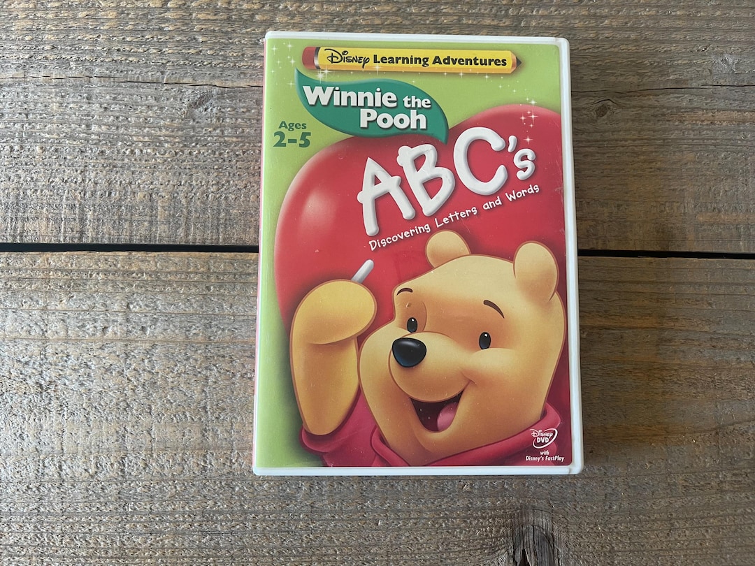 Disney Learning Adventures DVD // Winnie the Pooh // Abc's; Discovering ...