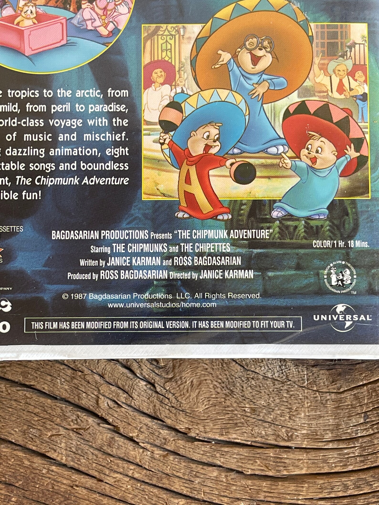 The Chipmunk Adventure // Vintage VHS Movie // Alvin & The | Etsy