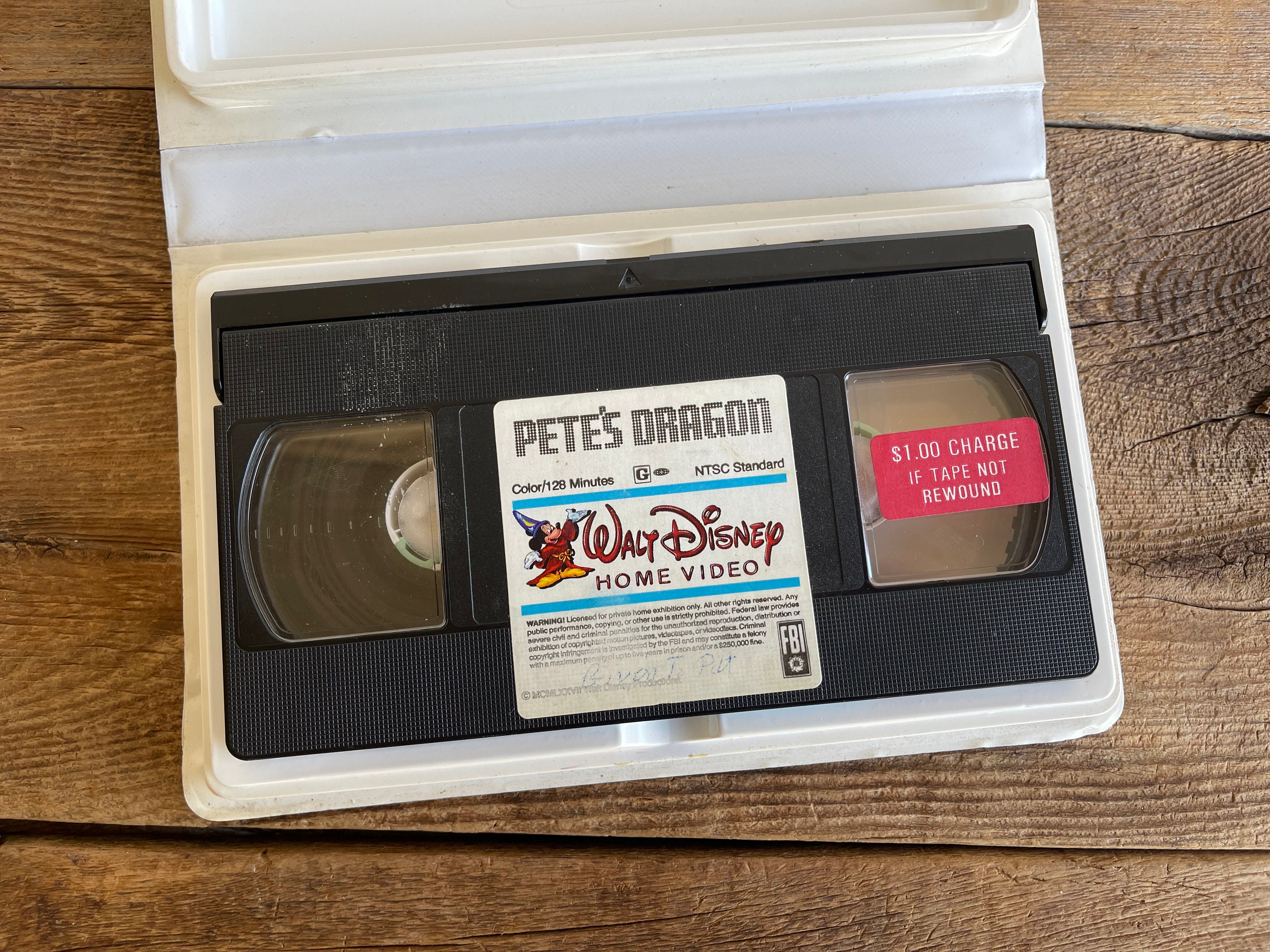 Pete's Dragon // Vintage Walt Disney VHS Tape - Etsy