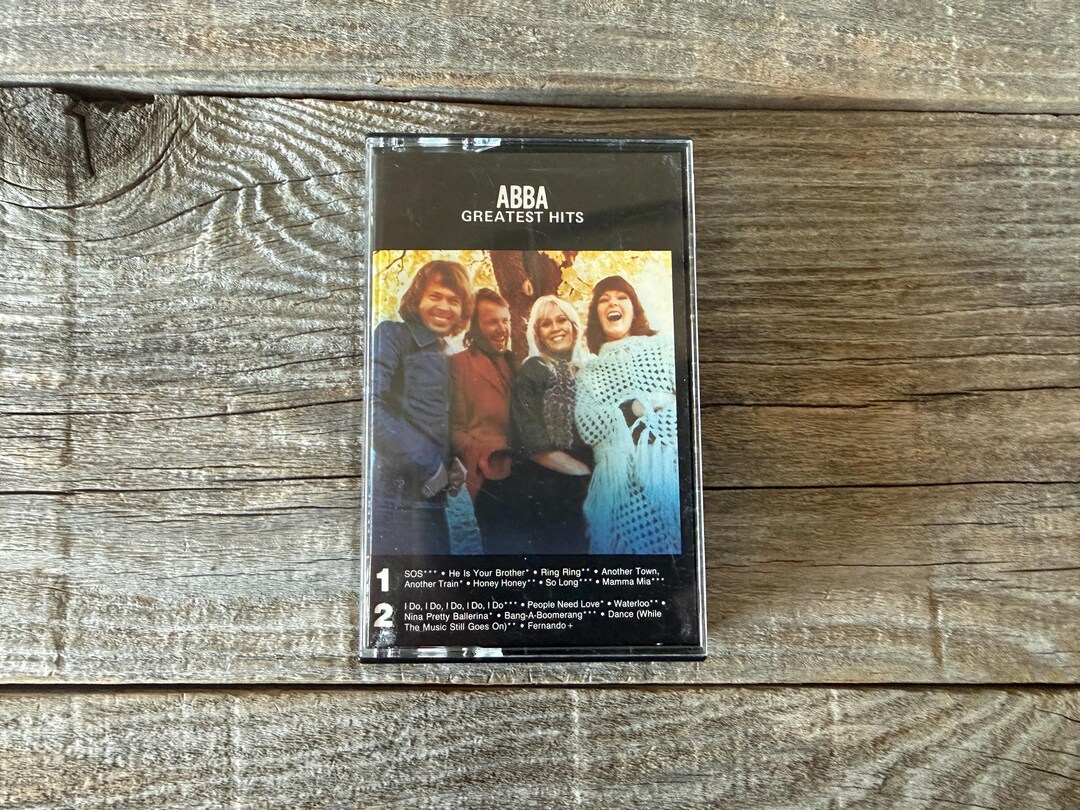 Abba Greatest Hits Cassette Tape- 1976 - Etsy