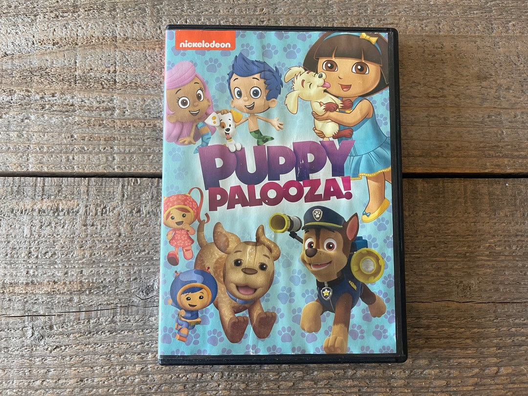 Puppy Palooza! Nickelodeon DVD: Paw Patrol, Bubble Guppies, Dora - Etsy