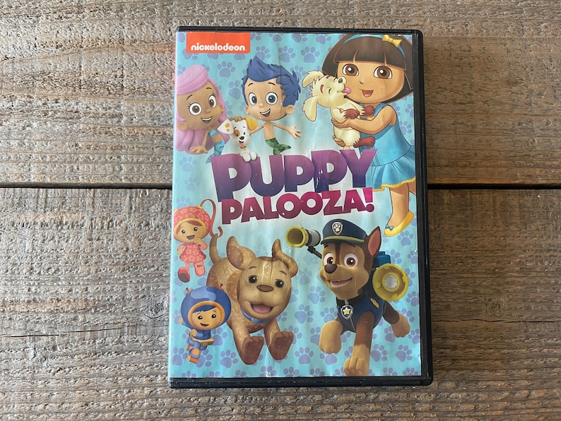 Puppy Palooza! Nickelodeon DVD: Paw Patrol, Bubble Guppies, Dora - Etsy
