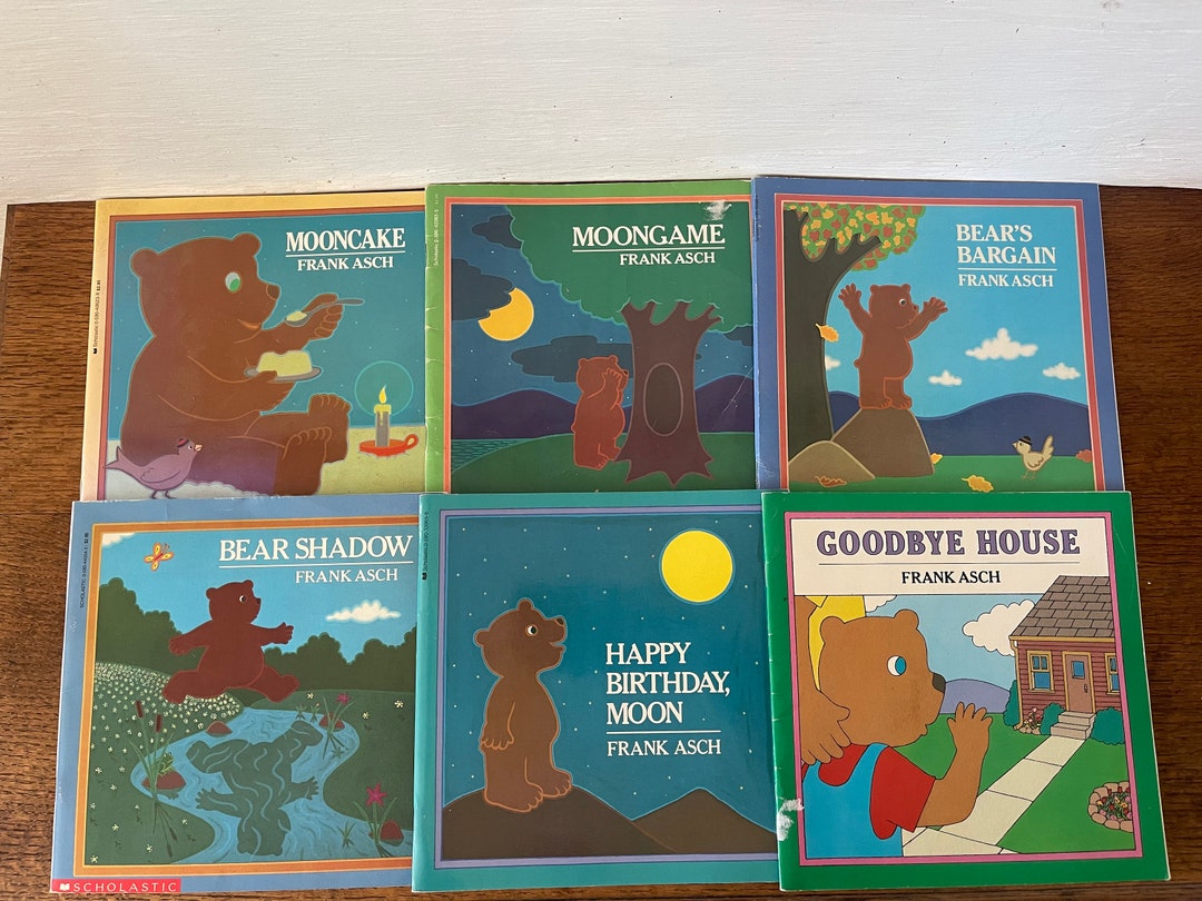 Vintage Moonbear Books // Frank Asch // Sold Individually // Happy ...