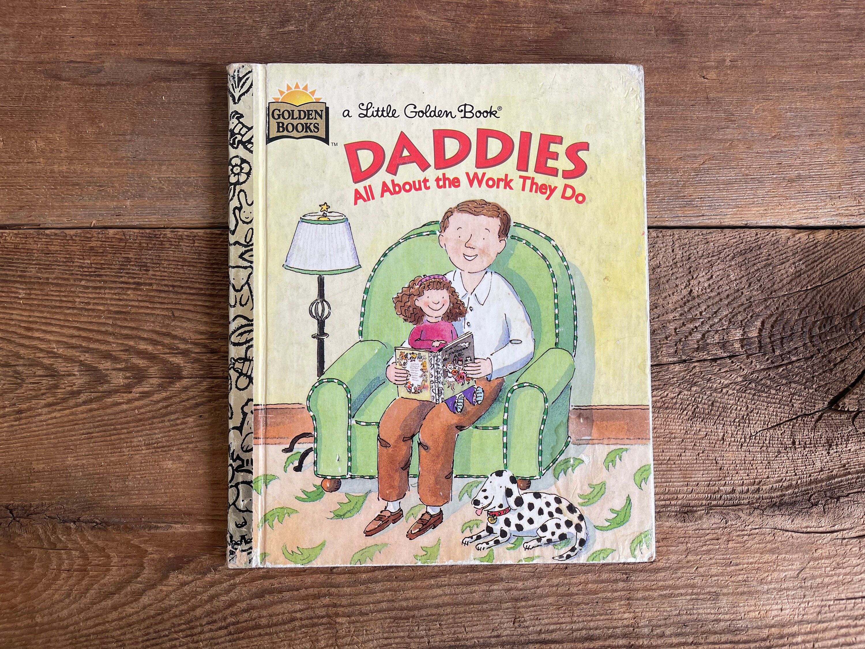 Daddies: All About the Work They Do // A Little Golden Book // 1996 - Etsy