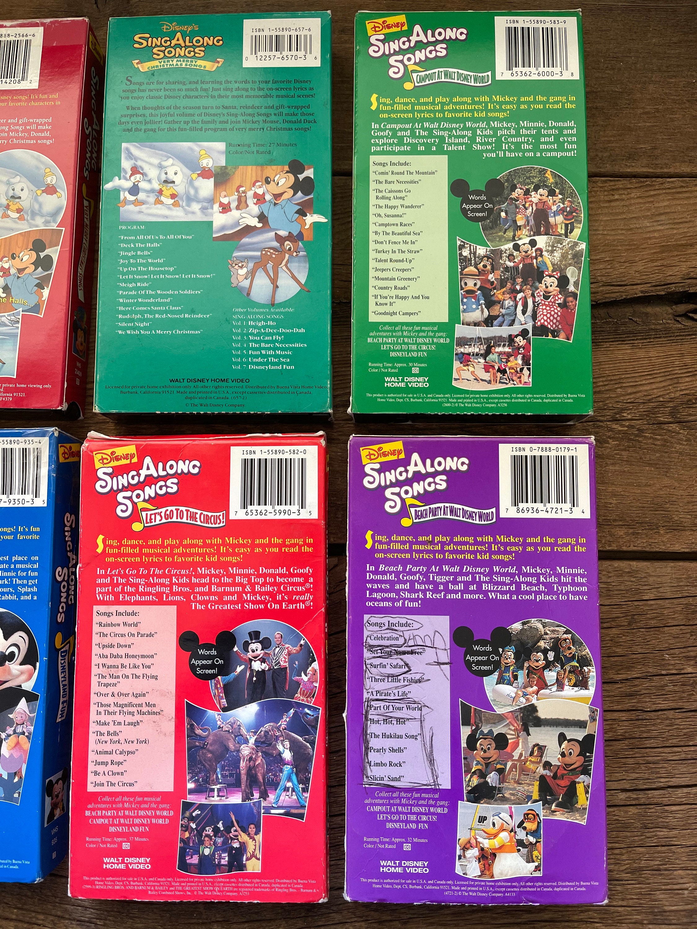 Disney Sing Along Songs // You Choose // Mickey Mouse - Etsy Finland