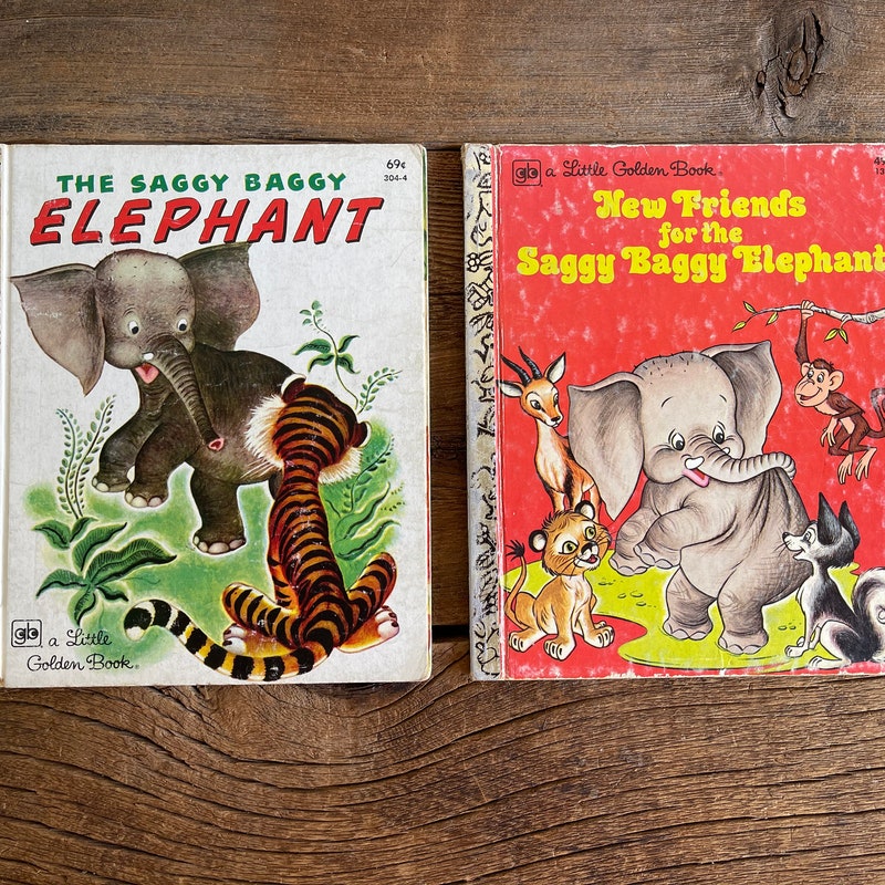 Saggy Baggy Elephant - Etsy UK