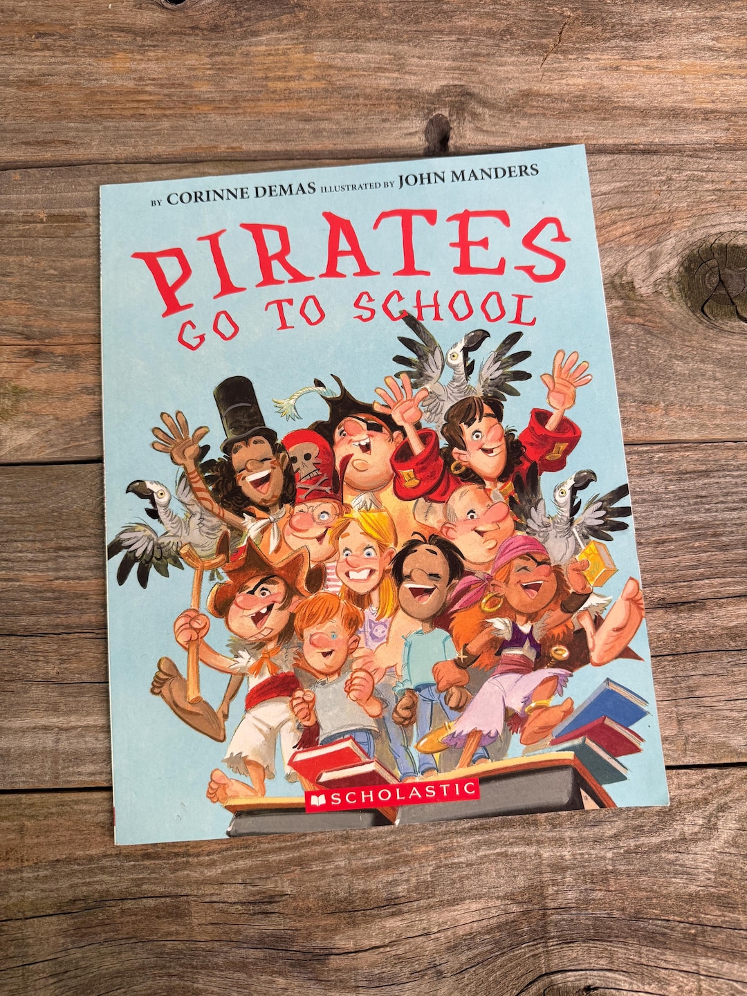 Pirates Go to School, Scholastic Book, Corinne Demas, John Manders - Etsy