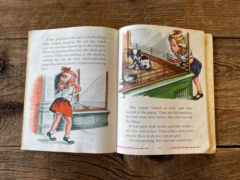 Surprise for Sally // A Little Golden Book // 1950 // Rare Vintage Book ...