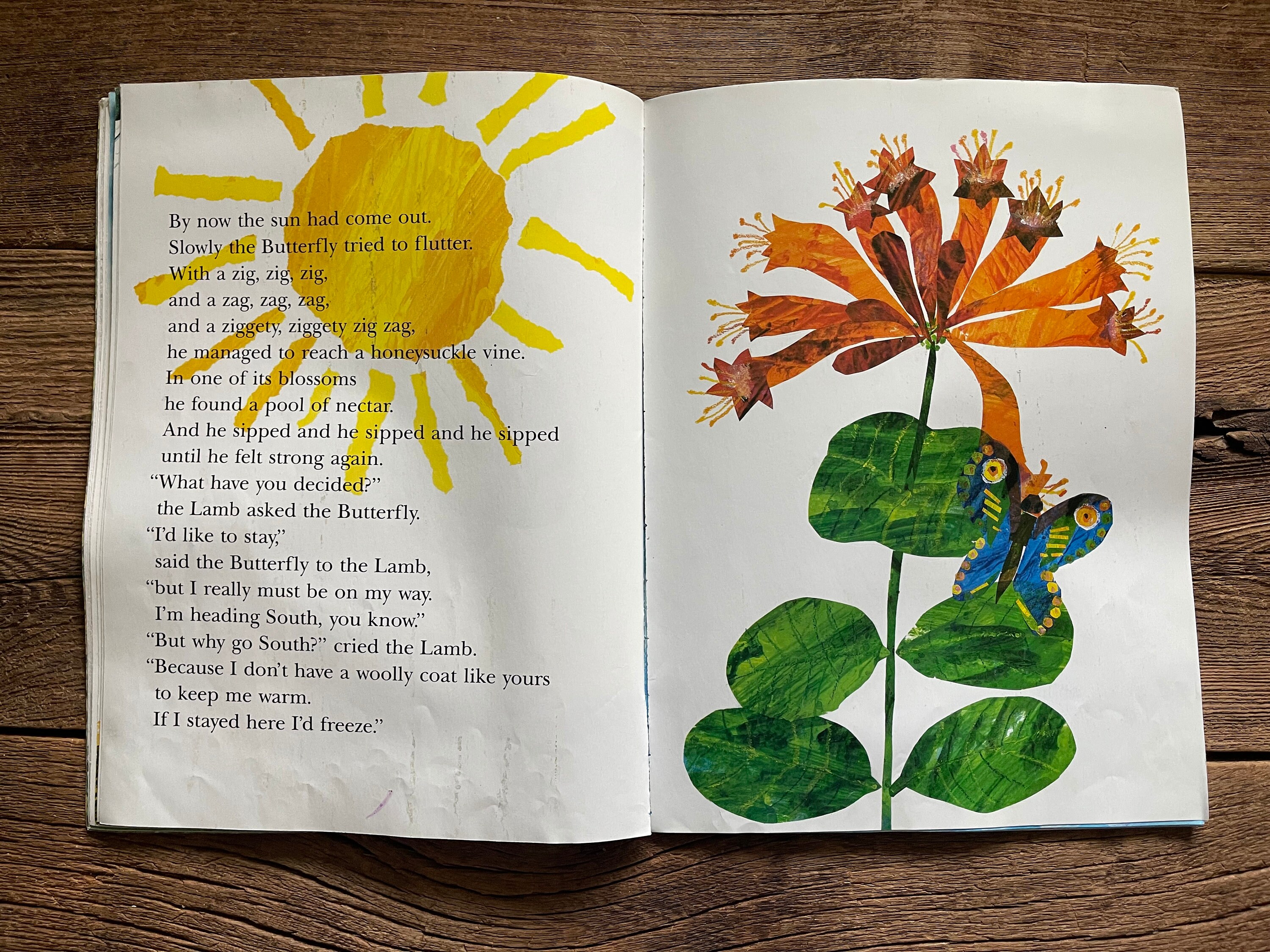 The Lamb and the Butterfly // Eric Carle // Vintage Book & Cassette ...