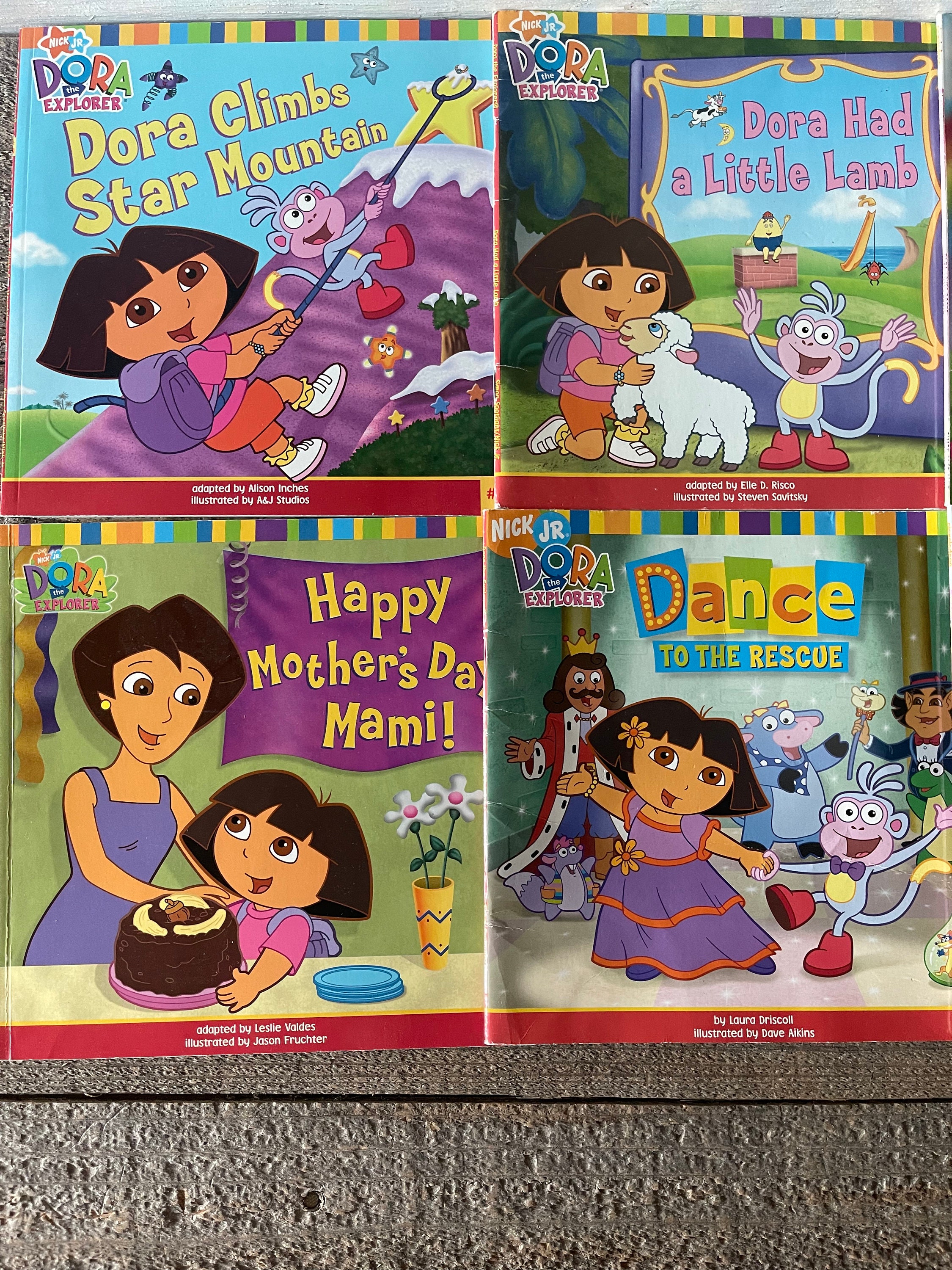 Dora the Explorer Books // Sold Individually // Dora's Backpack, Star ...