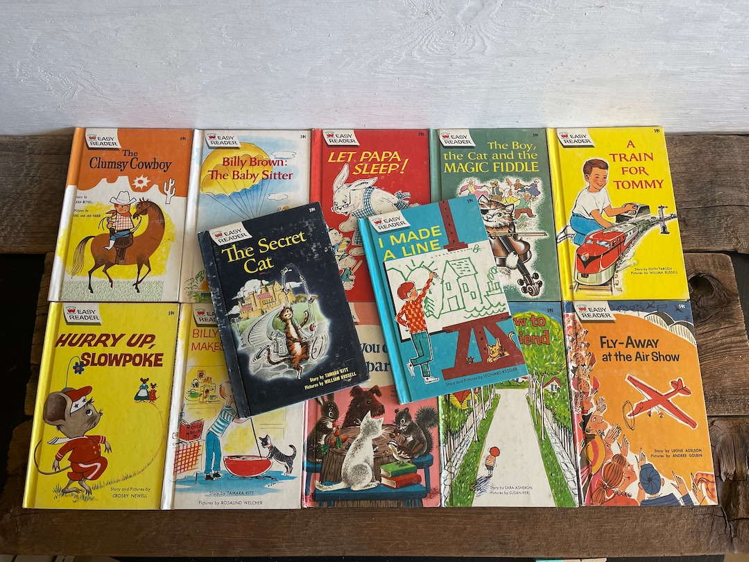 Vintage 1960's Easy Reader Wonder Books // Sold Individually ...