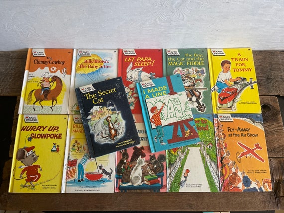 Vintage 1960's Easy Reader Wonder Books // You Choose // - Etsy