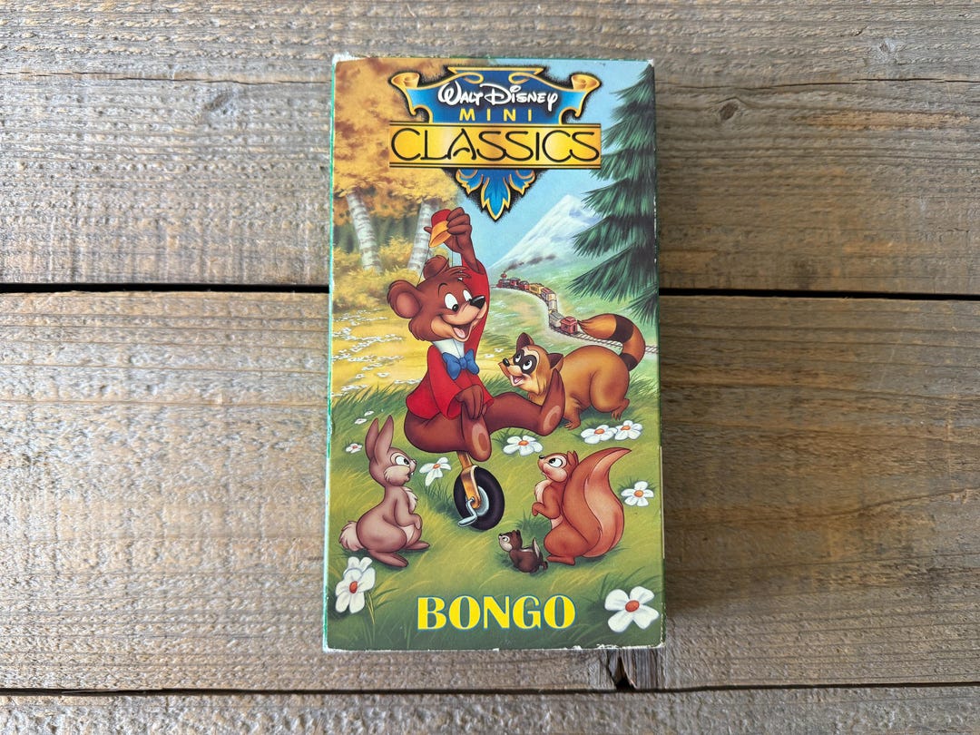 Bongo // Walt Disney Mini Classics VHS Movie // 1991 Bongo the Circus ...