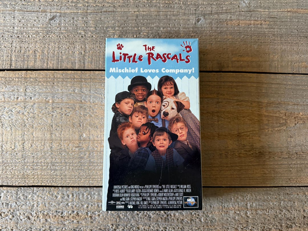 The Little Rascals VHS Movie // 1994 Family Comedy // Rated PG - Etsy