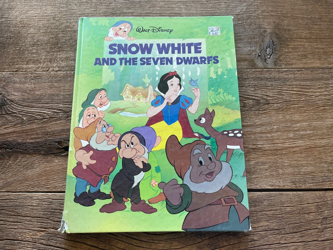 Walt Disney's Snow White and the Seven Dwarfs // Large Oversized Book ...