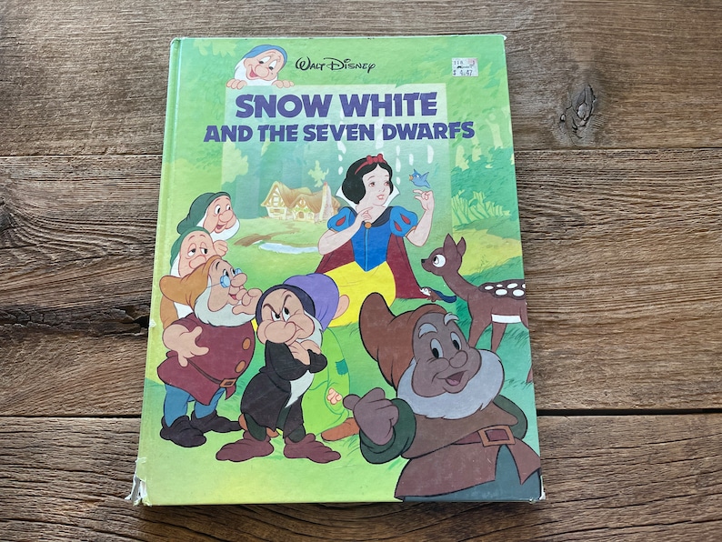 Walt Disney's Snow White and the Seven Dwarfs // Large Oversized Book ...