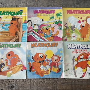 Heathcliff Books 1980's // You Choose // Marvel Books // Gotta Get a ...