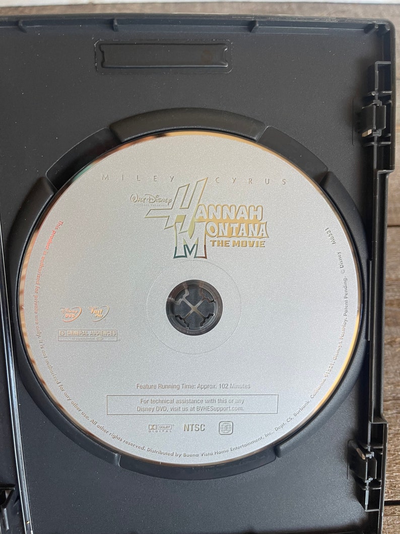Hannah Montana: the Movie DVD // Miley Cyrus // Disney Channel - Etsy