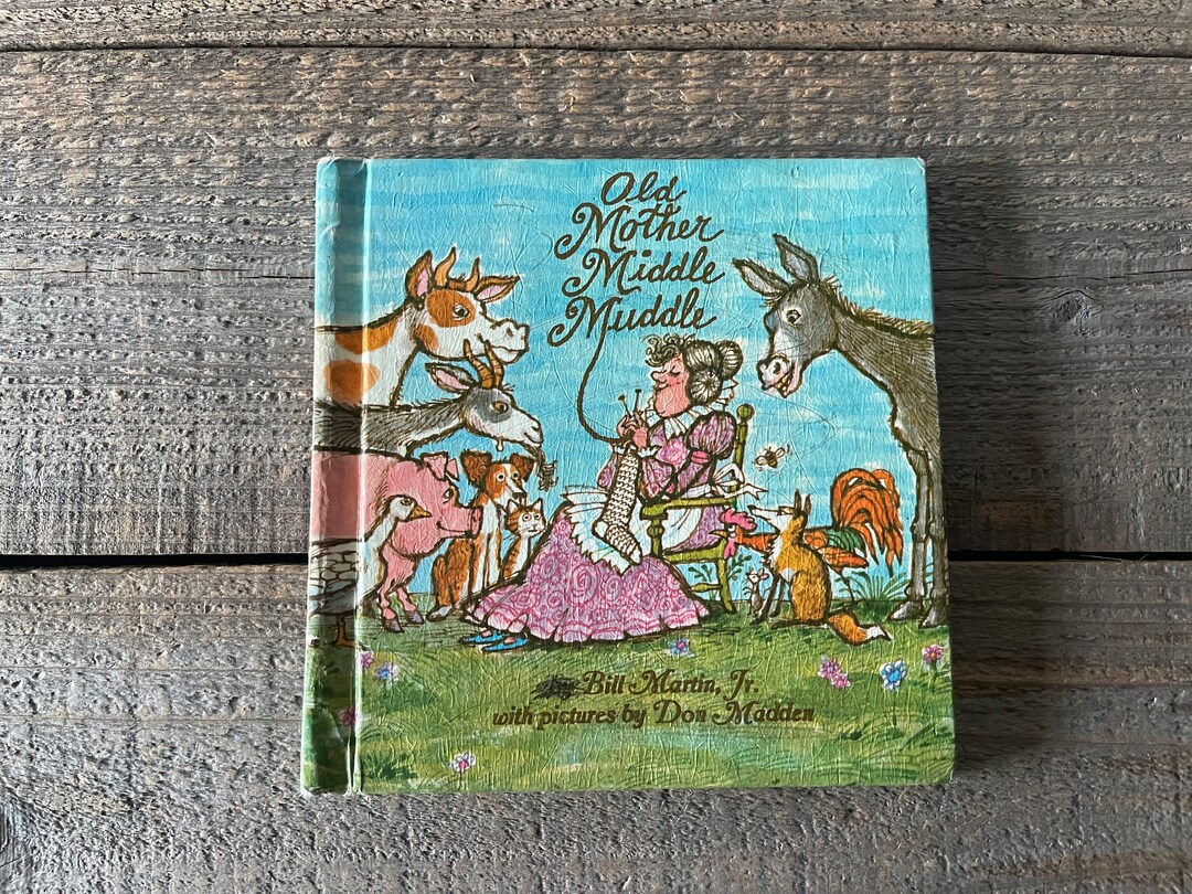 Old Mother Middle Muddle: 1970s Bill Martin Jr. Hardcover Book - Etsy